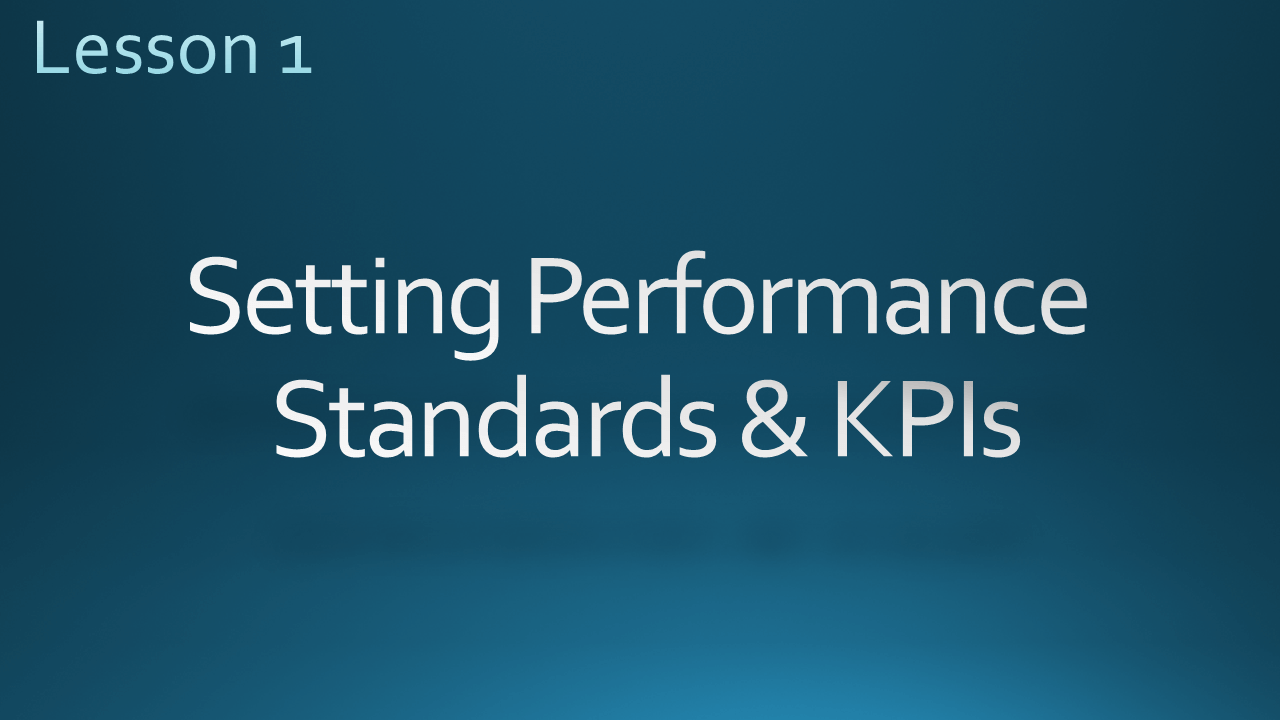 Setting Performance Standards and KPIs - Simple Business Transformation
